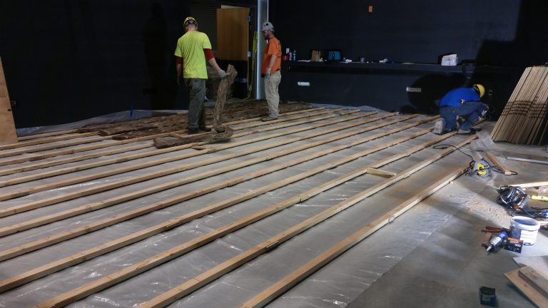 Stage & Dance Floor Installation Portland OR | Brandsen Floors